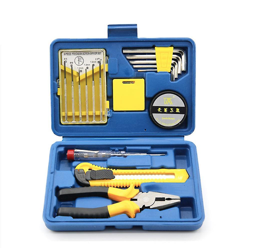 Hardware Tool Box Set 7 piece Practical Portable Small Hardware Tool Hardware Tool Box Set 7 piece Practical Portable Small Hardware Tool