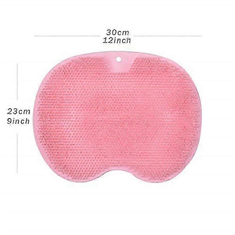 Foot Washing Brush Silicone Bath Foot Massage Pad Mat Shower Massage ...