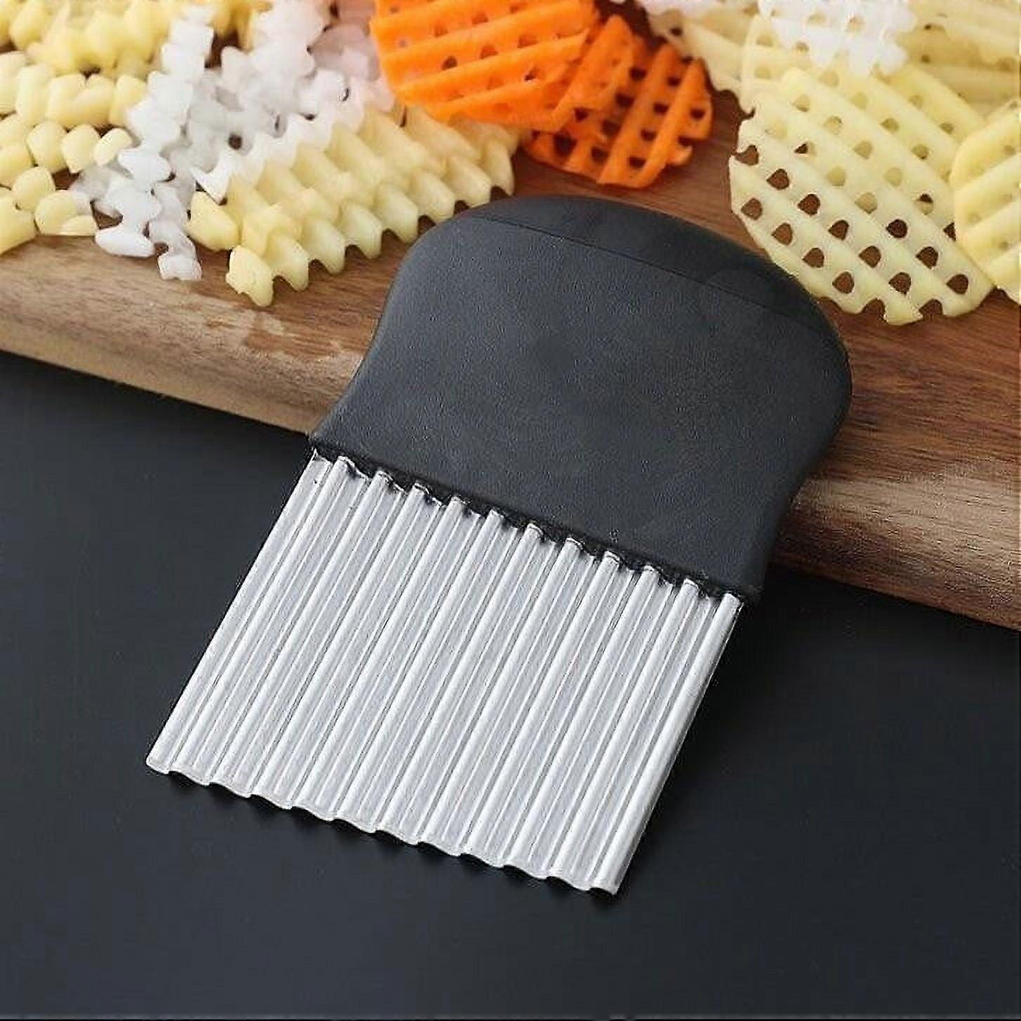 Crinkle Cutter Knife, Potato Cutter, Crinkle Cutter, Potatoes Crinkle ...