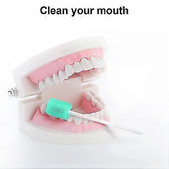 100 Pcs Oral Sponge Sterile Oral Sponge Oral Care Sponge Oral Care ...