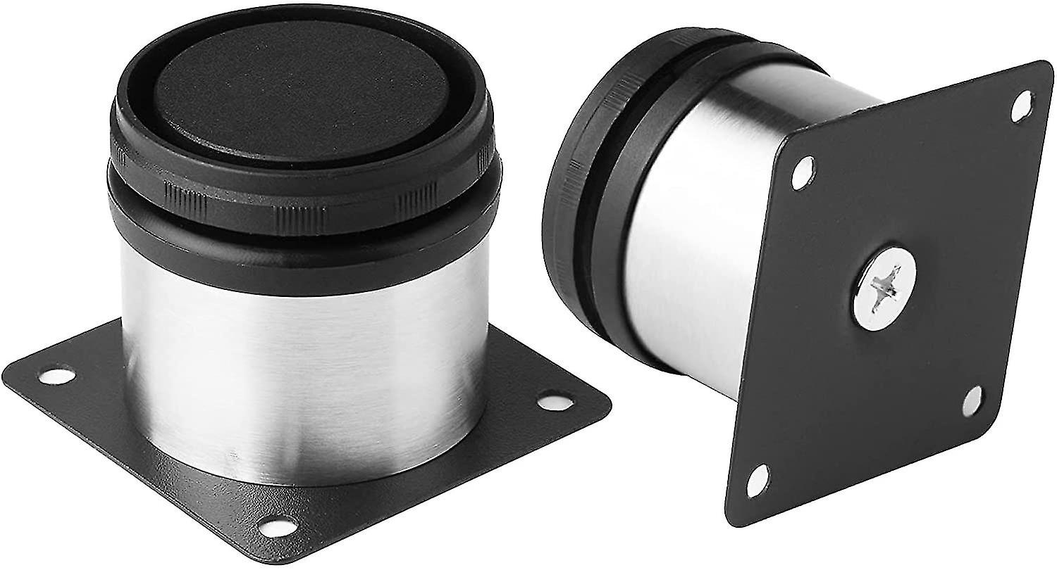 4pcs Furniture Cabinet Adjustable Stainless Steel Kitchen Feet Round ...