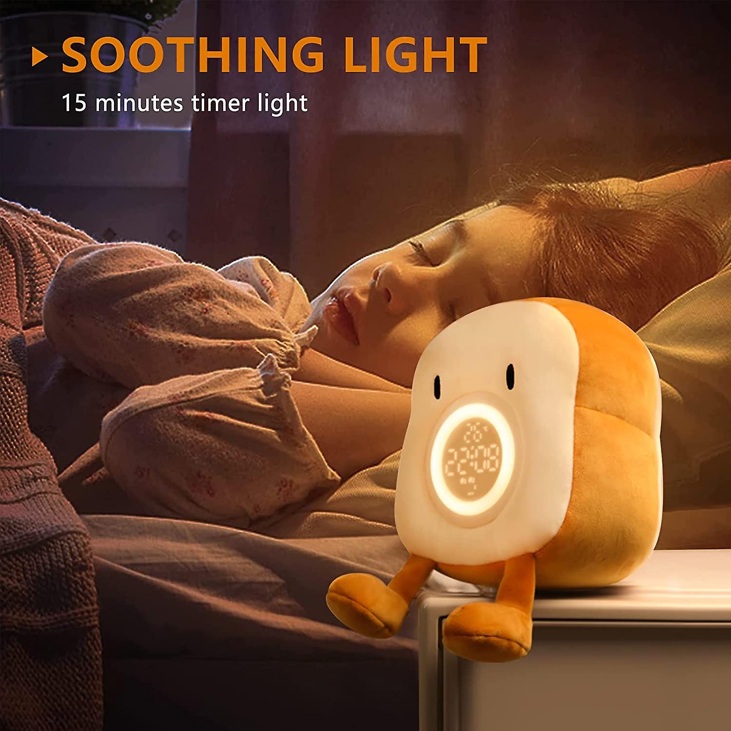 Bed Decor Night Light 9 Inch Toast Bread Cute Stuffed Plushies, Dual ...