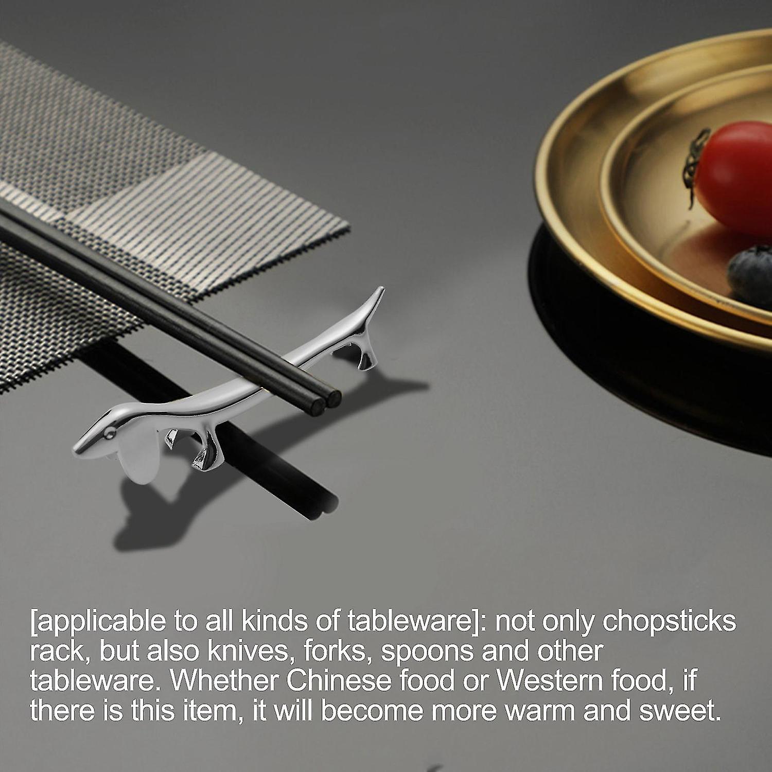 6 Pcs Chopsticks Rest Little Dog Chopsticks Holder Dachshund Zinc Alloy ...