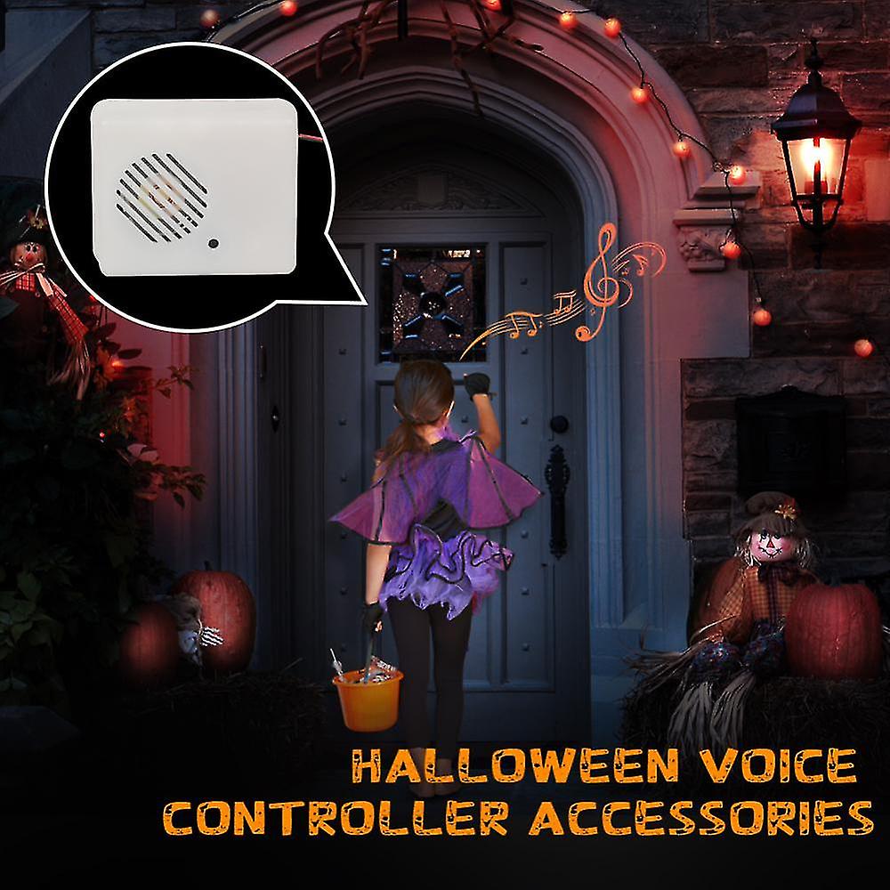 Halloween Sound Sensor Voice-activated Scary Props Halloween Decoration ...
