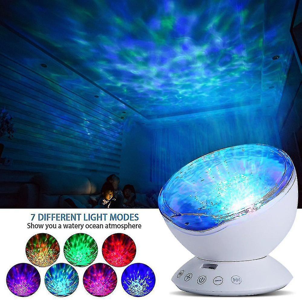 Led Bright Autism Calming Sensory Sealight Blk Children's Night Light ...
