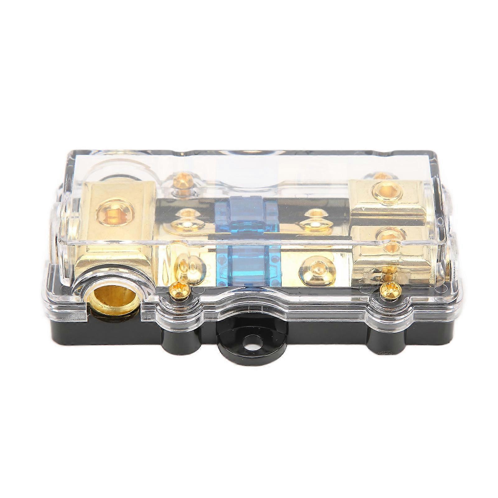 Power Distribution Block 60A Heat Resistant Car Audio Splitter Fuse ...