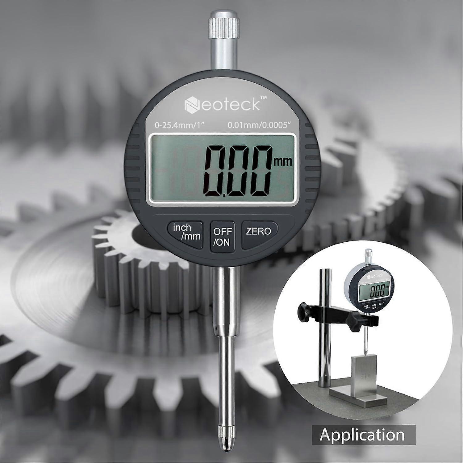 DTI Digital Comparator 0.01/.0005'' Mechanical Comparator Digital Probe ...