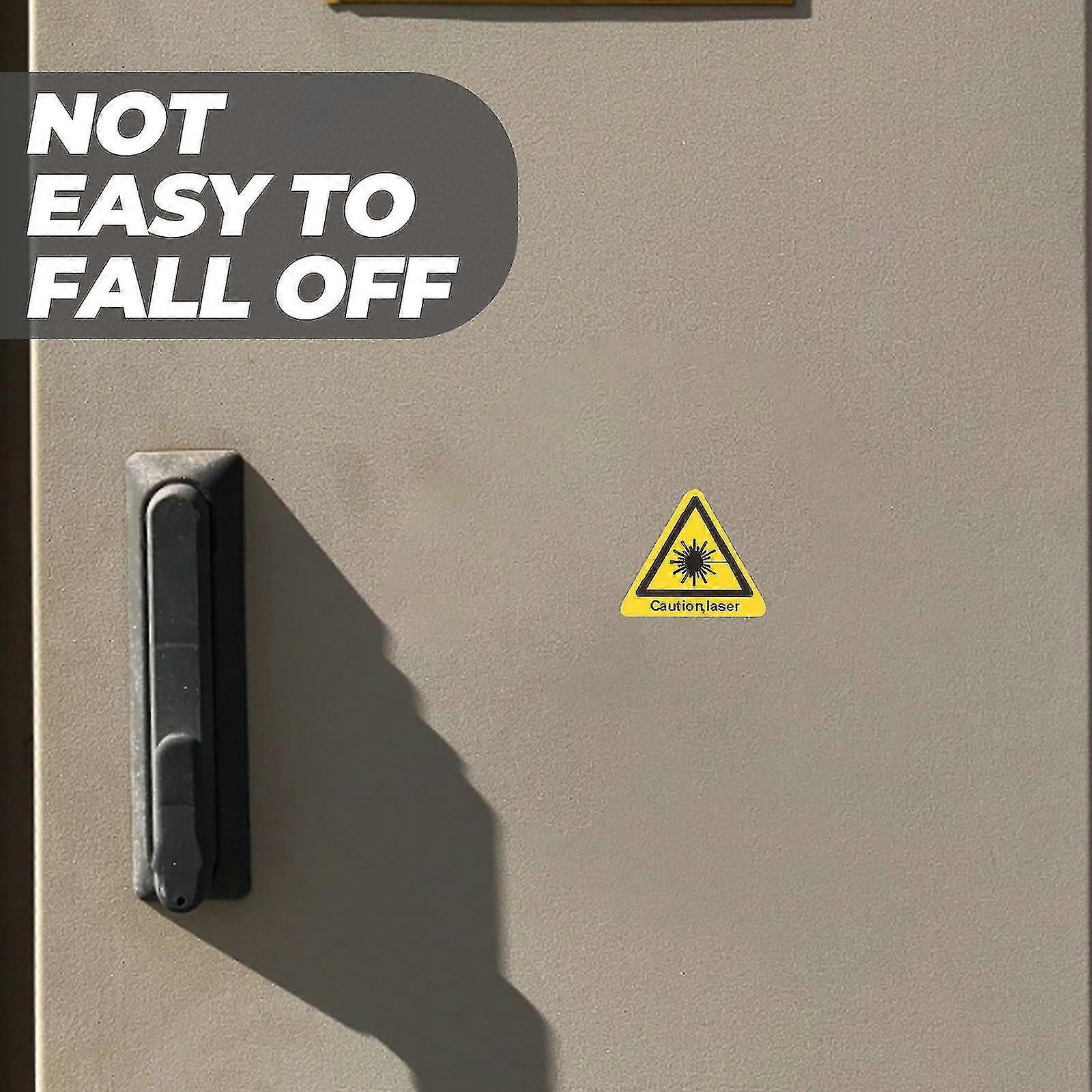 50pcs Caution Sticker Security Sticker Caution Laser Sign Caution Laser ...