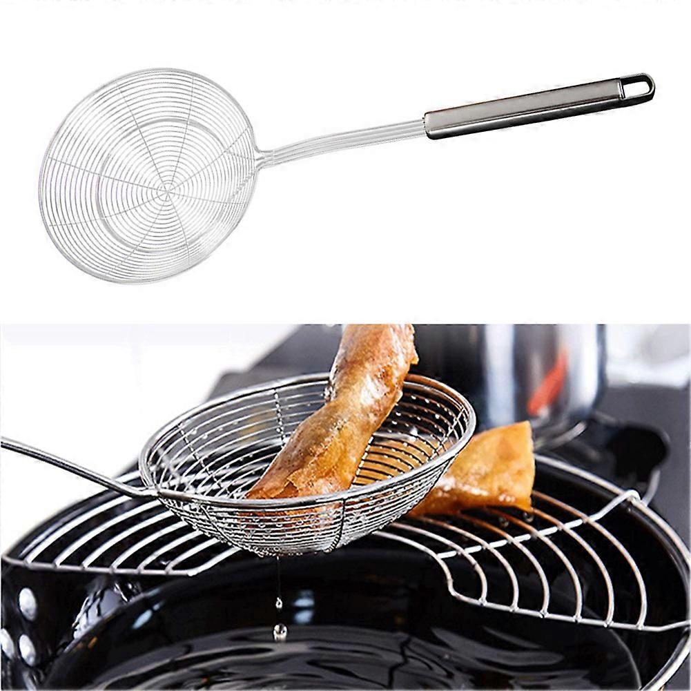 (16cm) double round four-wire stainless steel colander anti-scalding ...