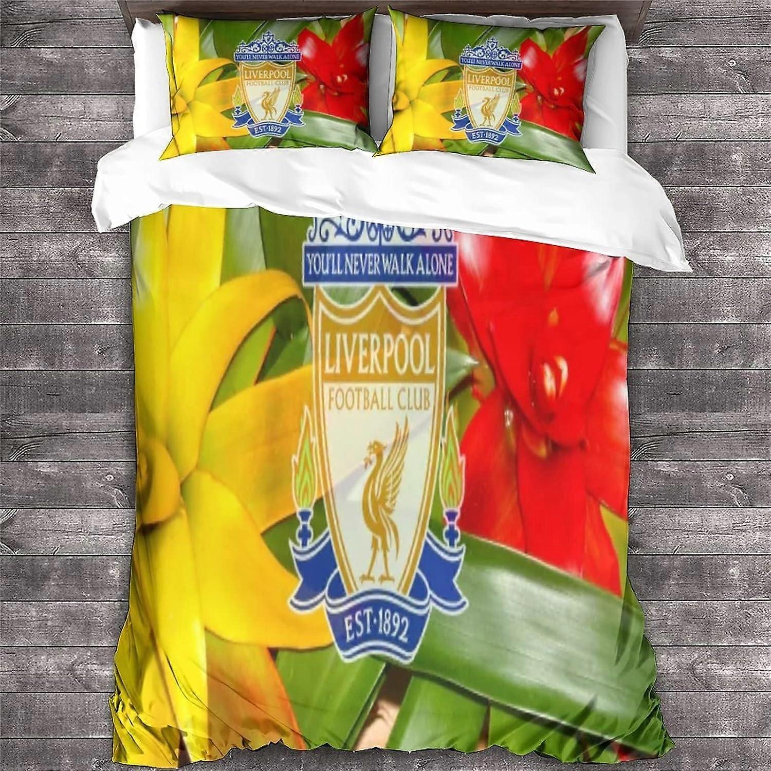 Liverpool Duvet Cover Bedding Set Duvet Cover Bedroom Decor Pcs Duvet ...