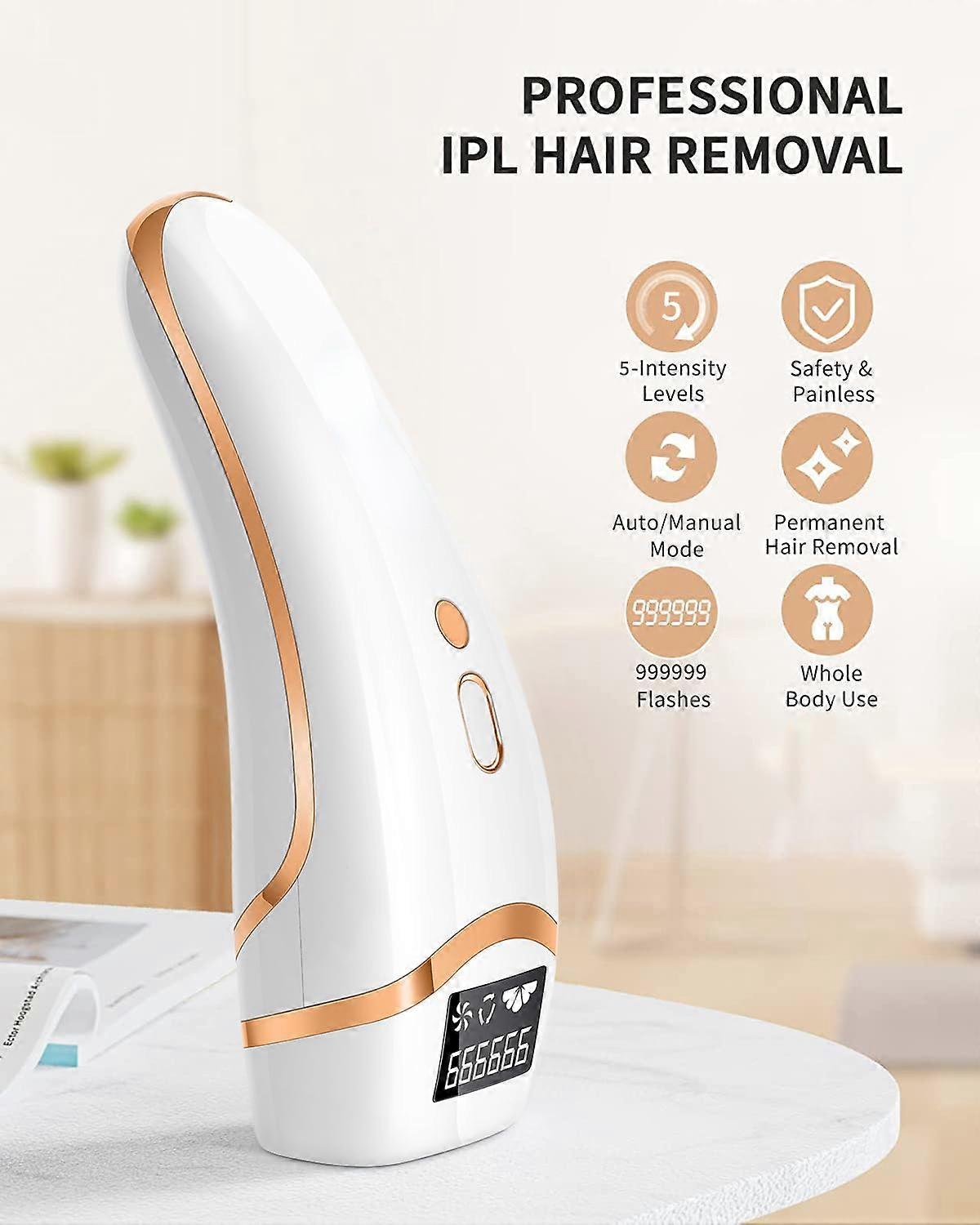 laser hair removal for Women Permanent IPL Face Leg Arm Back Whole Body ...