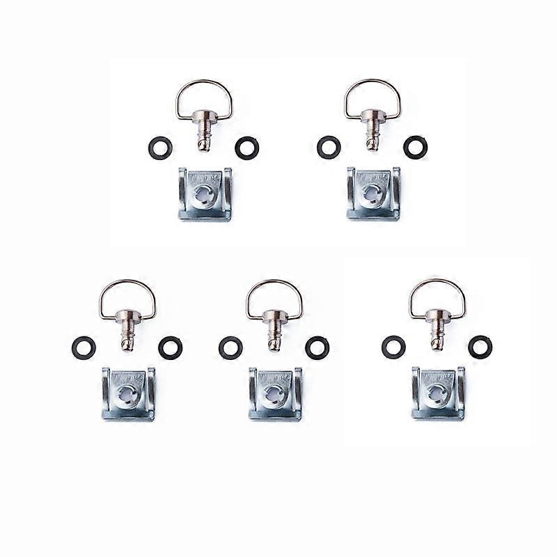 Universal 14mm/17mm Quick Release D-ring Turn Race Fastener 5sets For ...