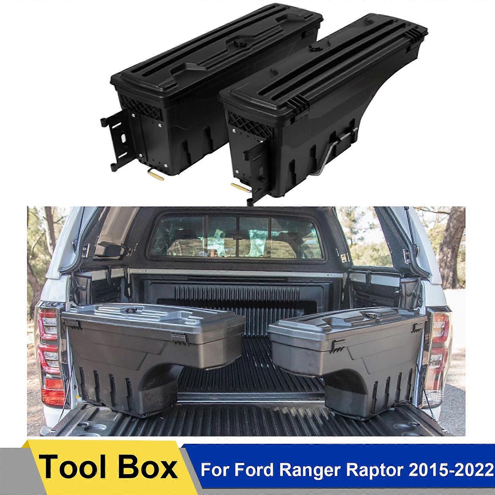 Pickup 4X4 Accessories Truck Bed Tool Box Storage Tailgate Swing Case ...