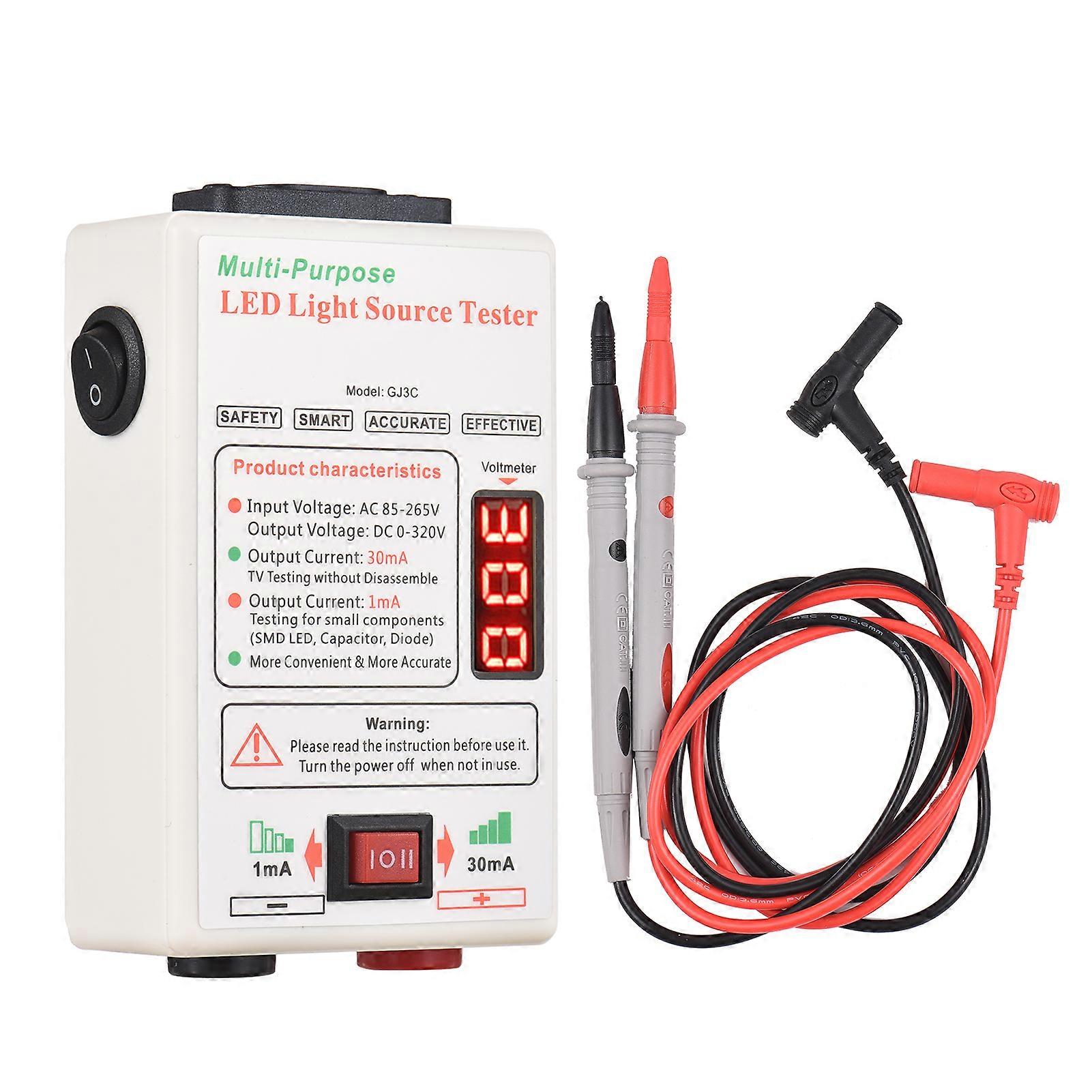 Voltage Test 1mA/30mA Convertible LED Backlight Tester Screen LED LCD ...