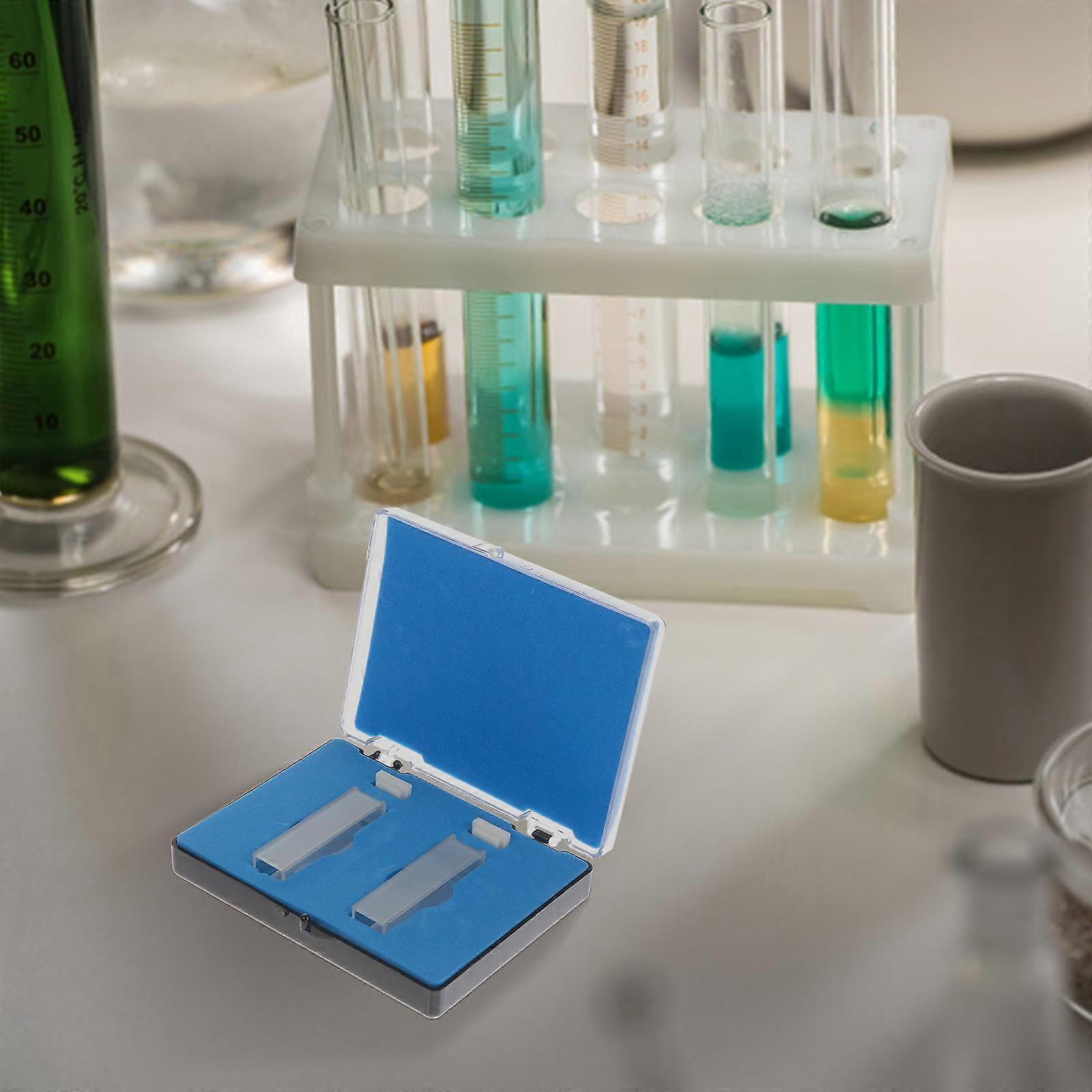 2pcs Quartze Sample Optical Comparative Analysis Cuvette Laboratory ...