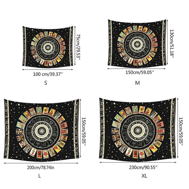 Tarot Altar Cloth Card Tapestry Astrology Oracle Card Pad Table Cover ...