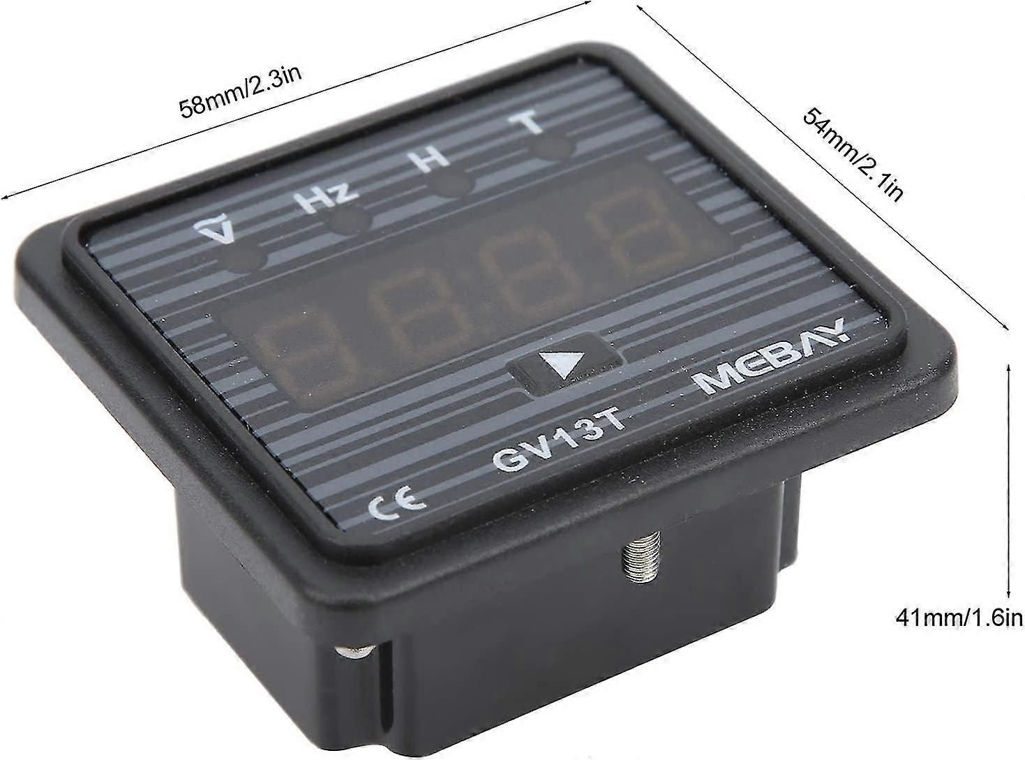 Ac 220v/380v Digital Voltmeter, Frequency Meter, Ac Panel Mount Voltage ...