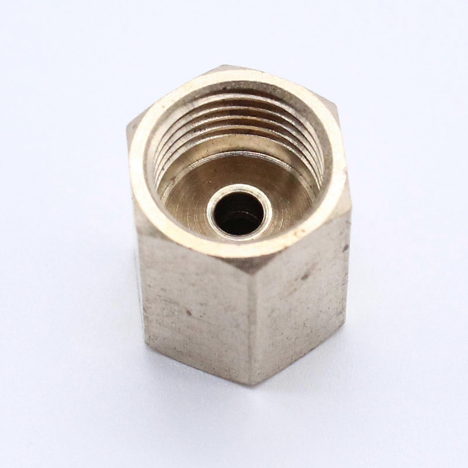 1/4 inch Brake Line Connector Fittings Brass Unions 8 T Connector ...