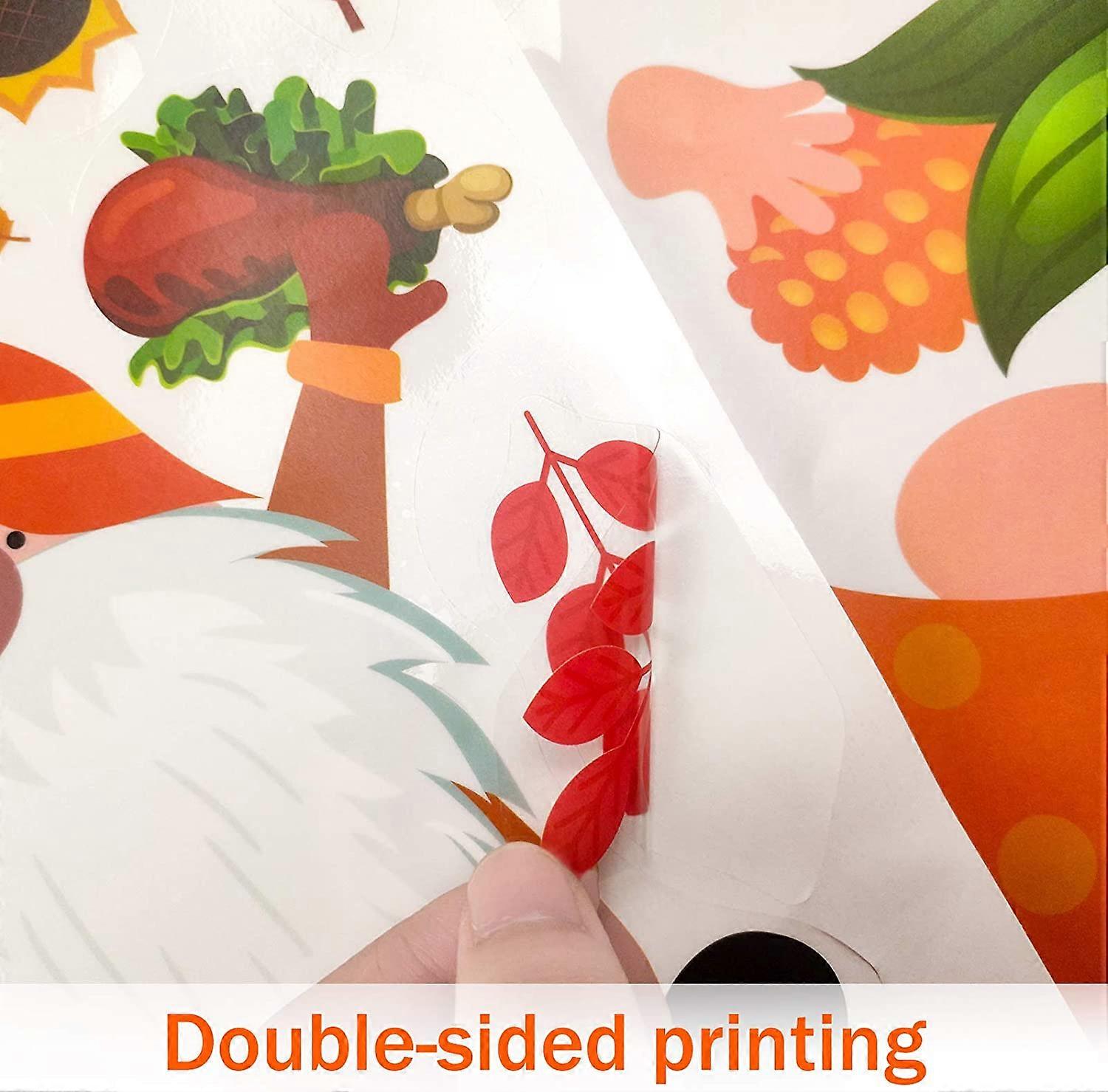 9 small Sheets Autumn Window Clings Autumn Window Decals for ...