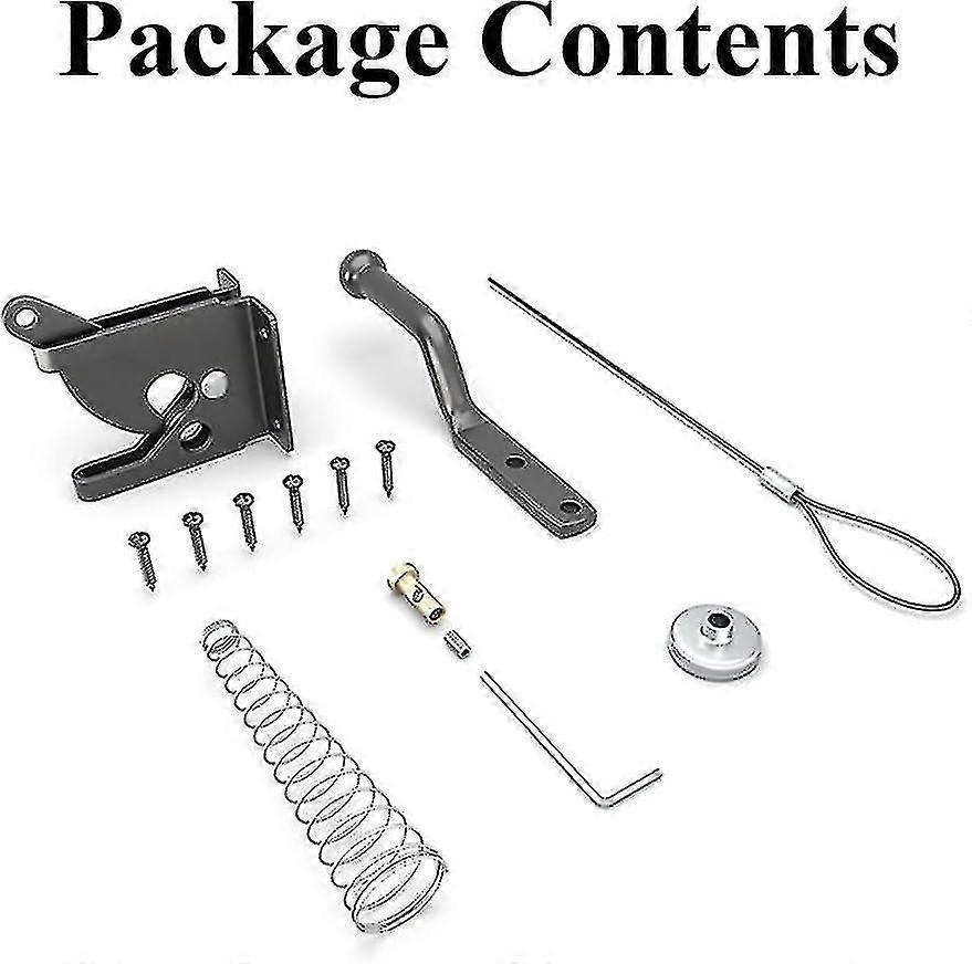 Lock Gate Gravity Latch Automatic Latch Lock, Metal Wood Fence ...