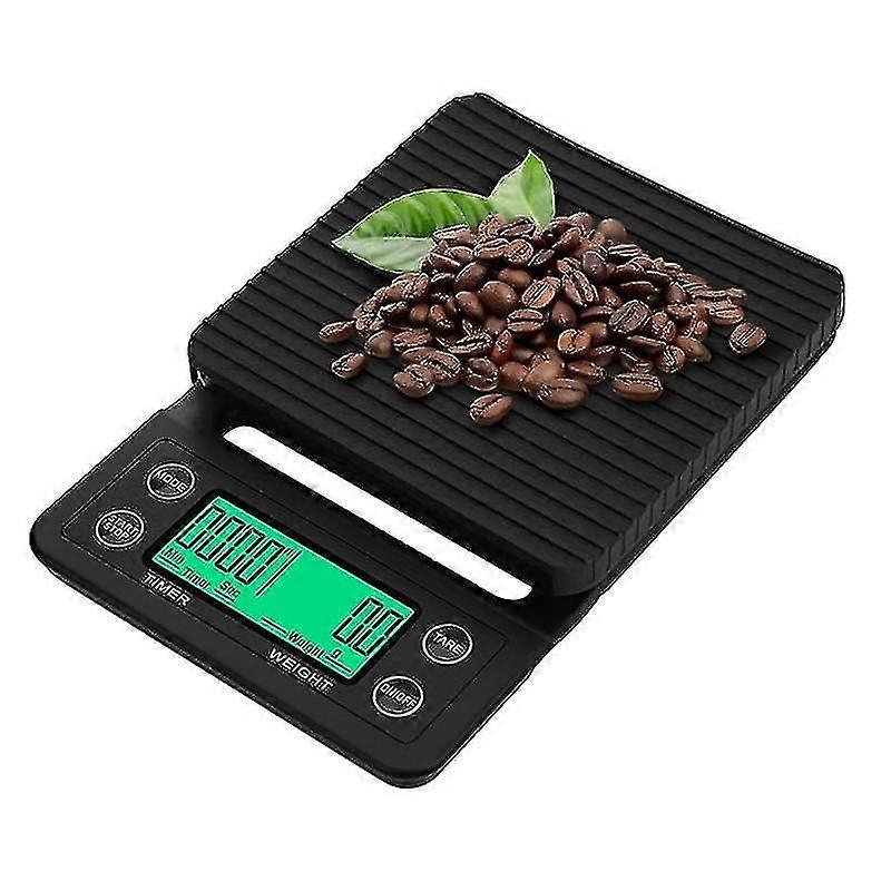 Scale with Timer 0.1g High Precision Electronic Scales Digital Kitchen ...