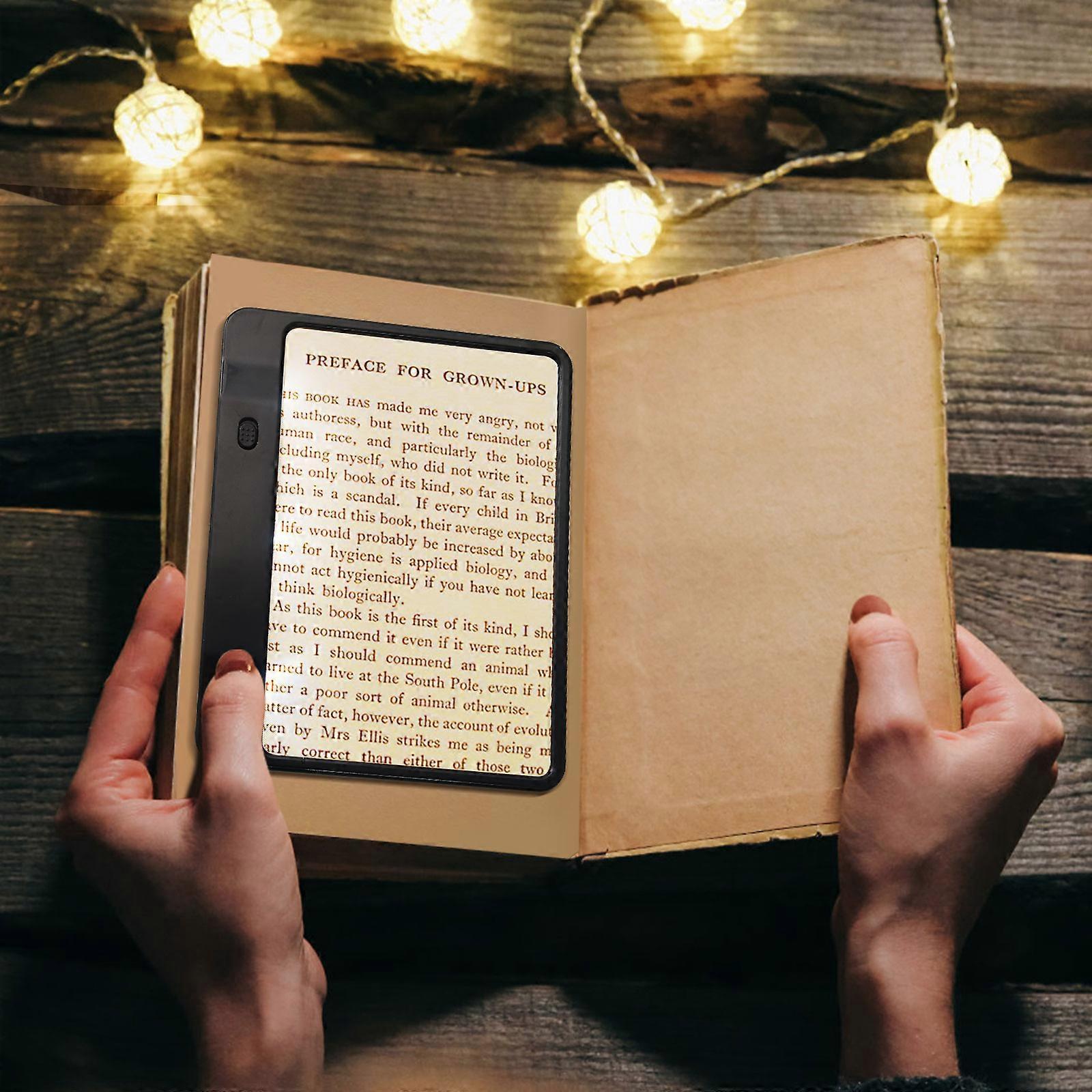 Eye Candy Magnifier Folding Handheld 3x Large Rectangle Lighted ...