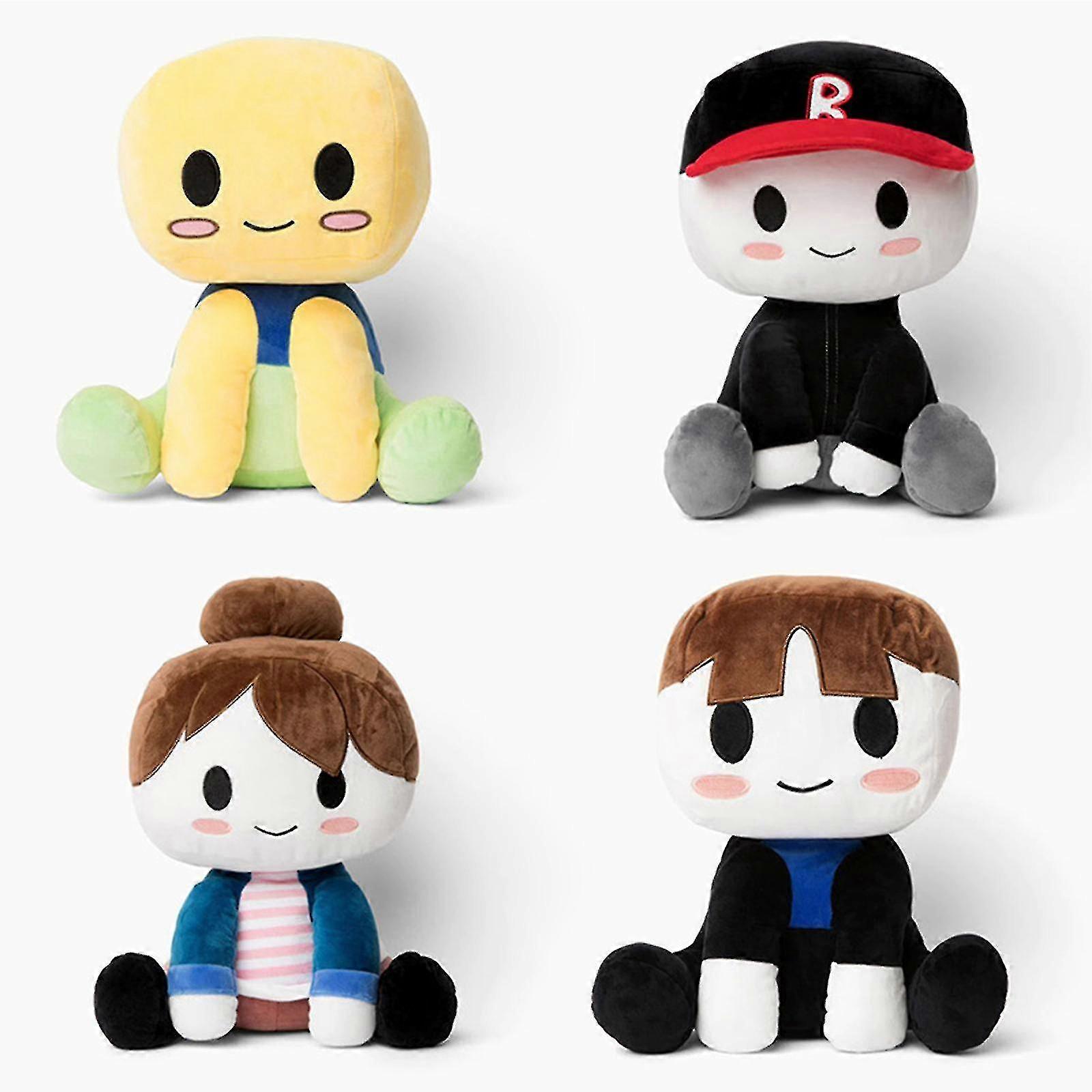 Rion Blox Buddies Plush,12" Blox Buddies Noob Buddy Plushie Toys For ...