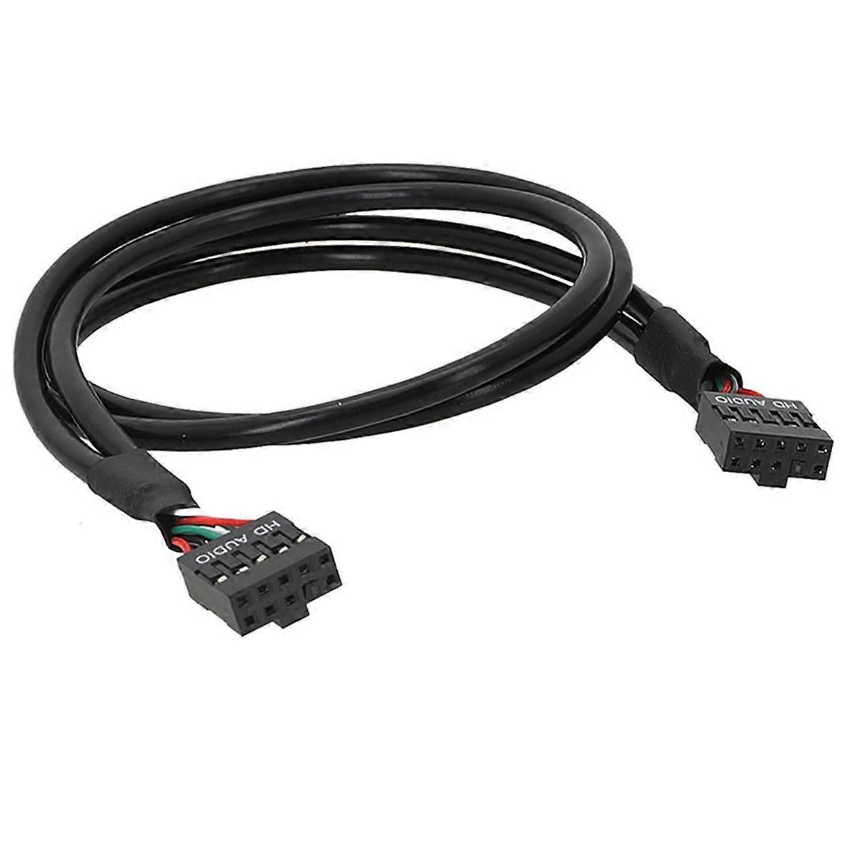 USB 9Pin Female to Female Adapter Cable USB2.0 9Pins Connection Cord ...
