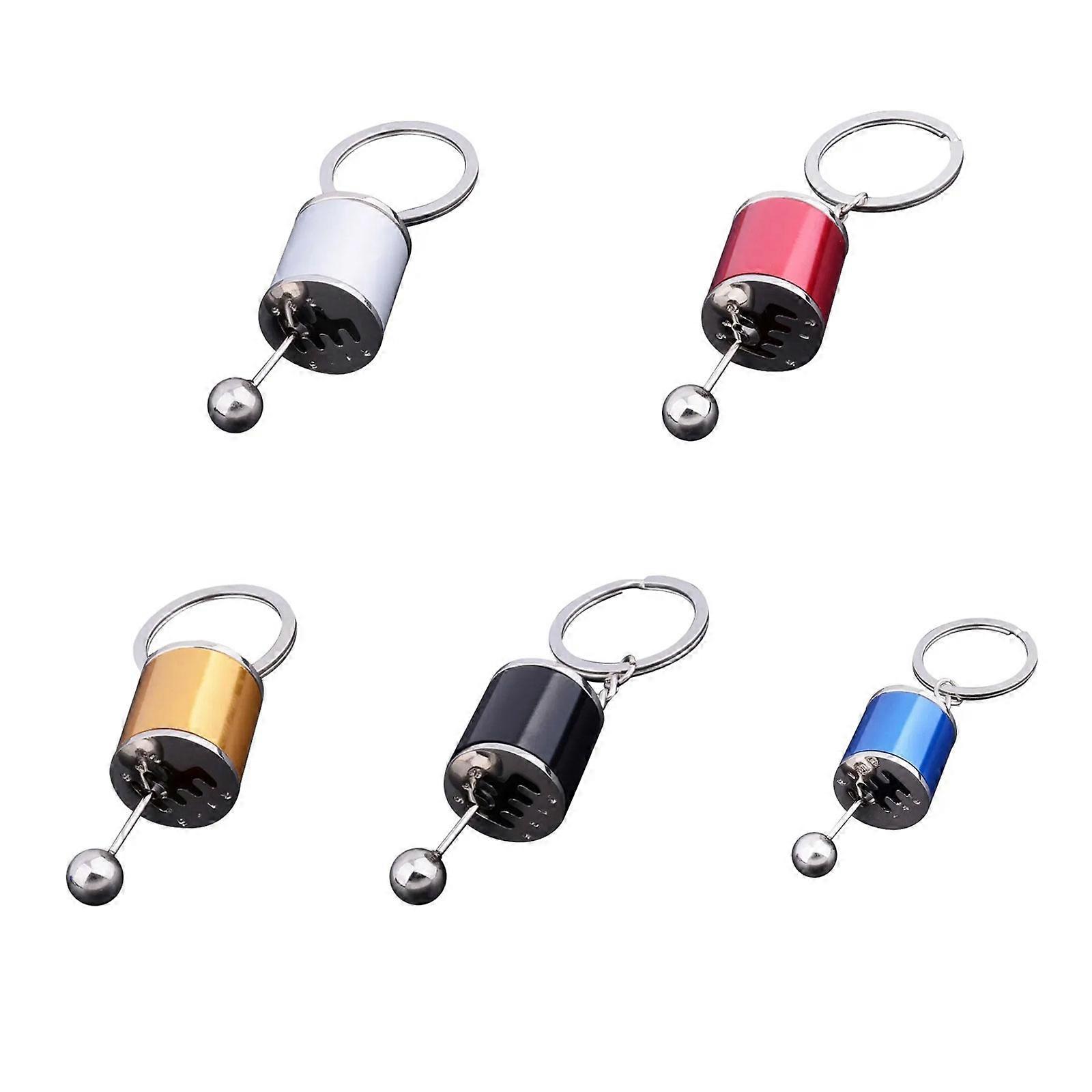 Metal Six Speed Manual Transmission Gear Shift Fidget Toy Keychain ...