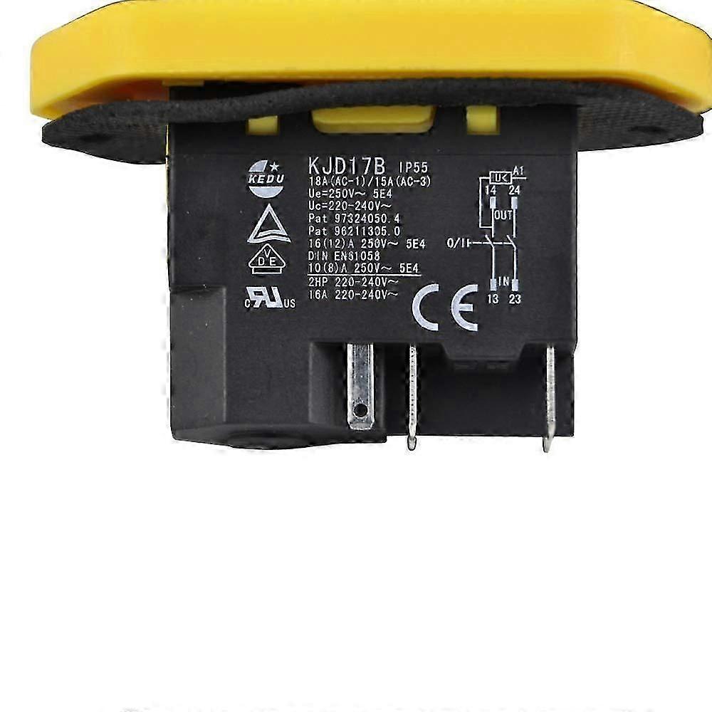 Integrated switch - 230V voltage-free switch KEDU KJD17 B with ...