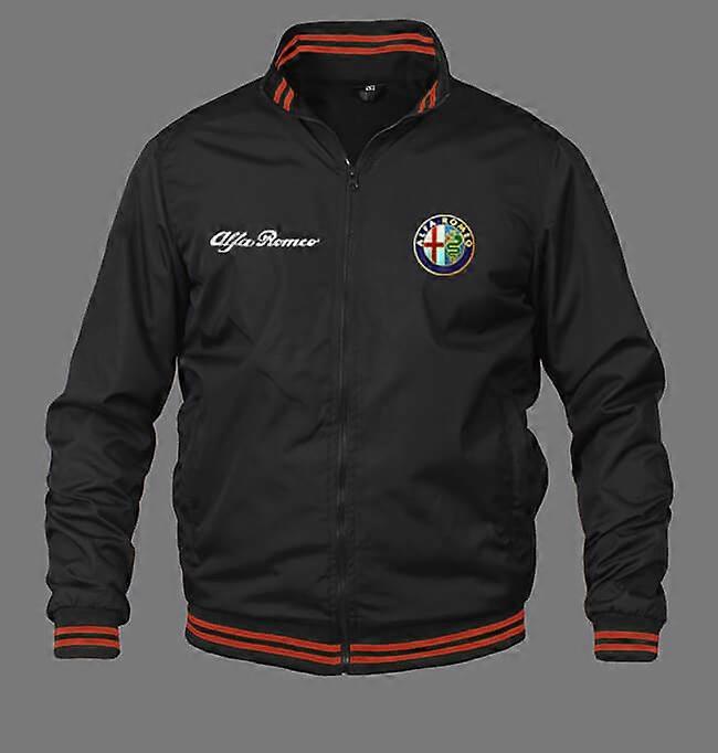 New Mens Jacket Alfa Romeo Power Bomber Racing Sport Embroidered ...
