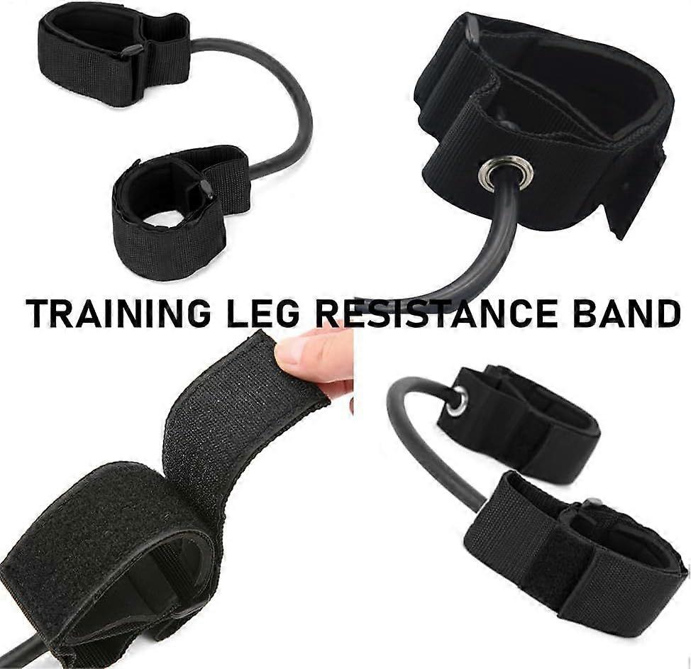 Training Leg Resistance Cuff Band Lwer Bdy Strength Leg Pwer Tube ...