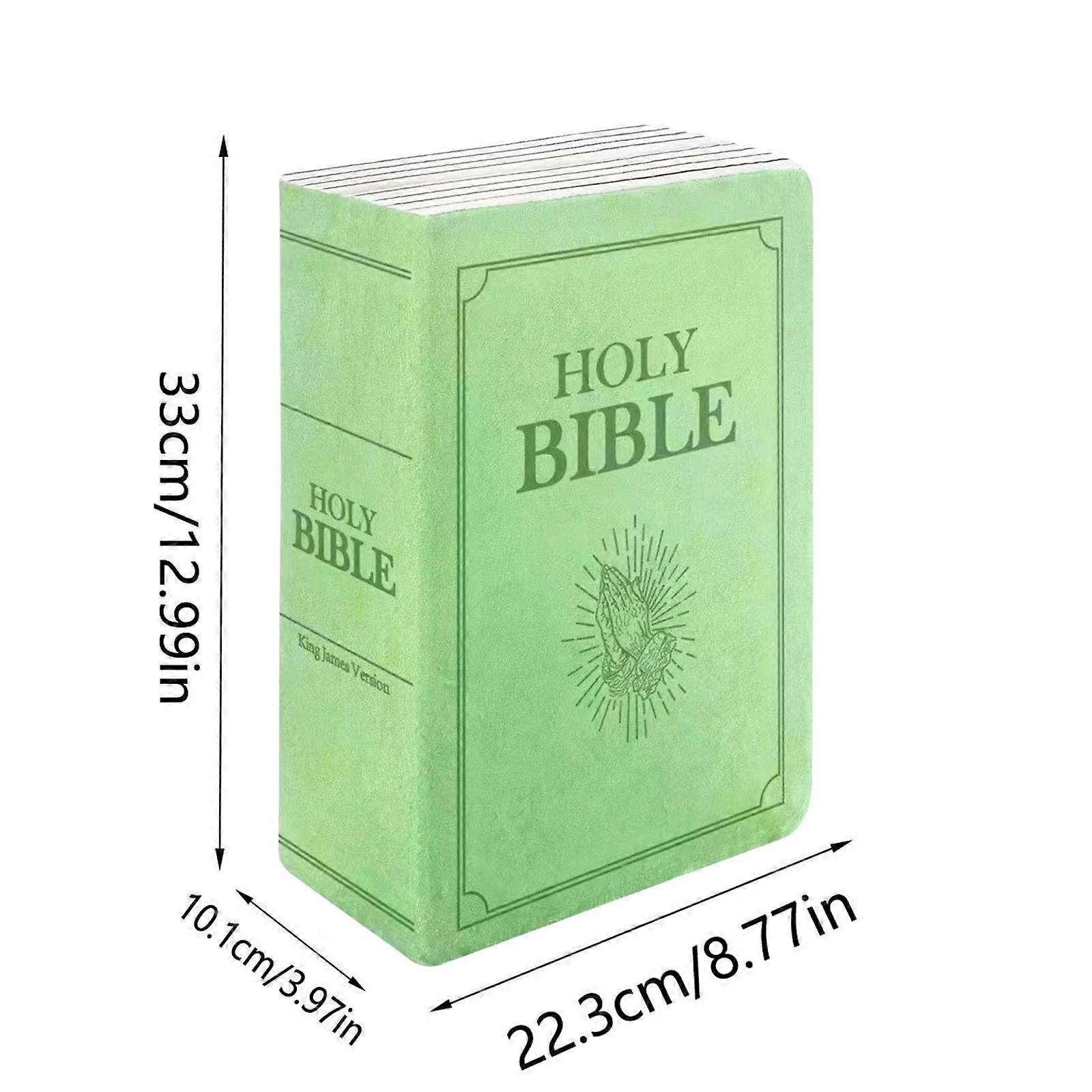 Openable Bible Book, Holy Bible Shaped Book with Bible Verses, Unique ...