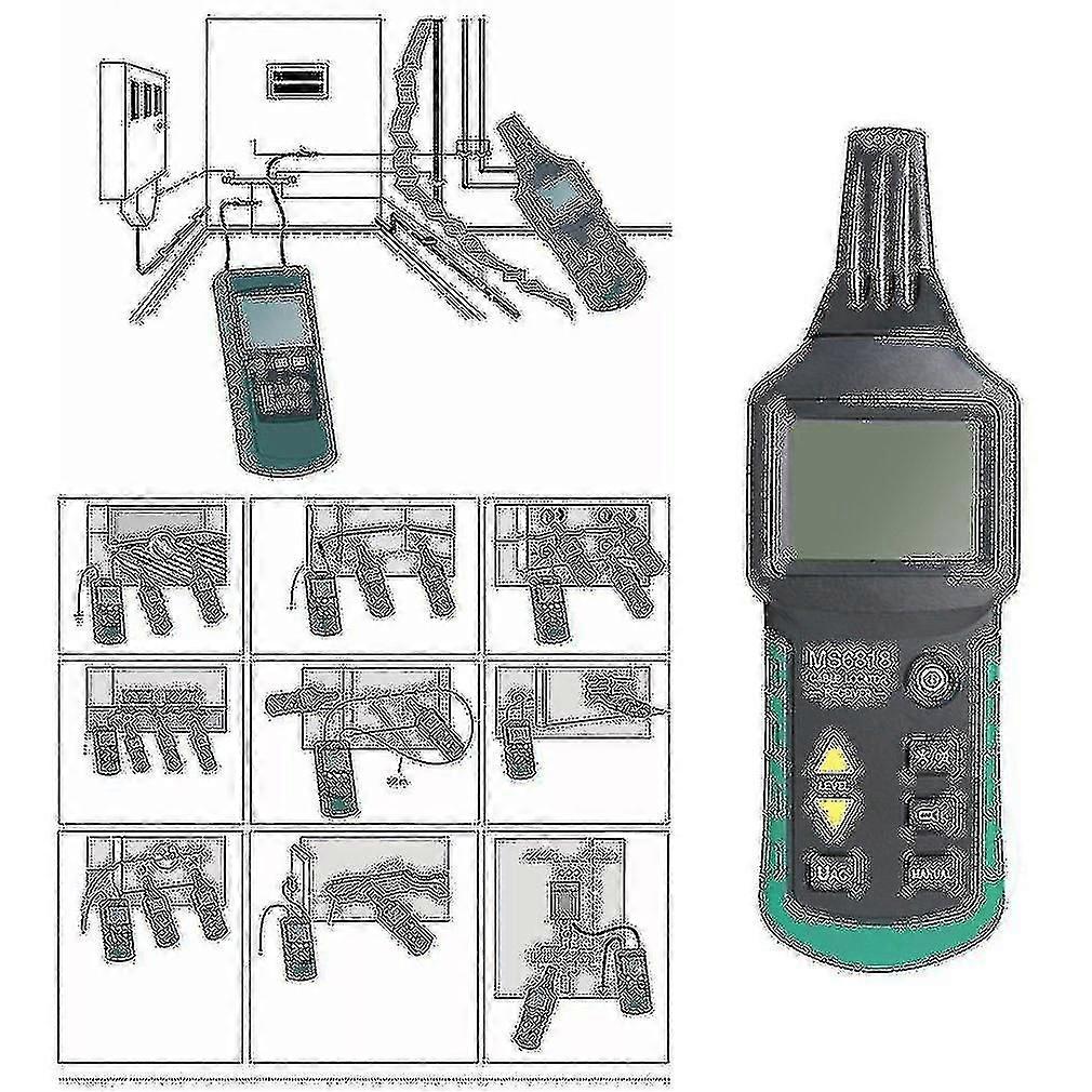 Professional Ms6818 Wire Cable Circuit Diagnostic Metal Pipe Locator ...
