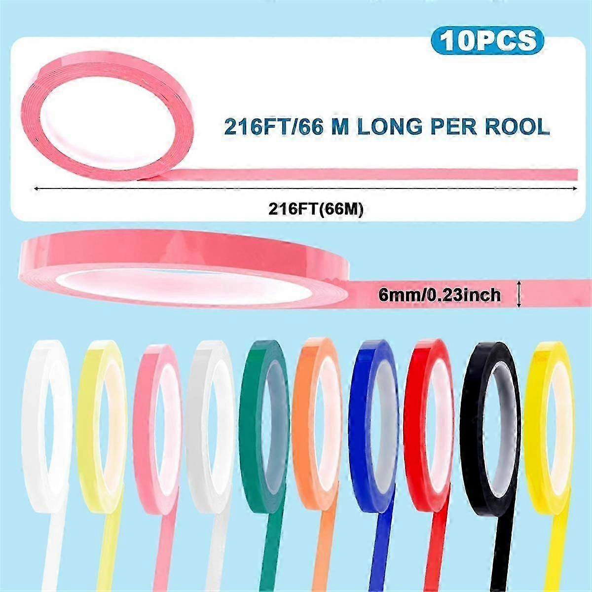 10 Rolls Autoclave Tape- Tape,0.24 Inch Width 216.5 Inch Length ...