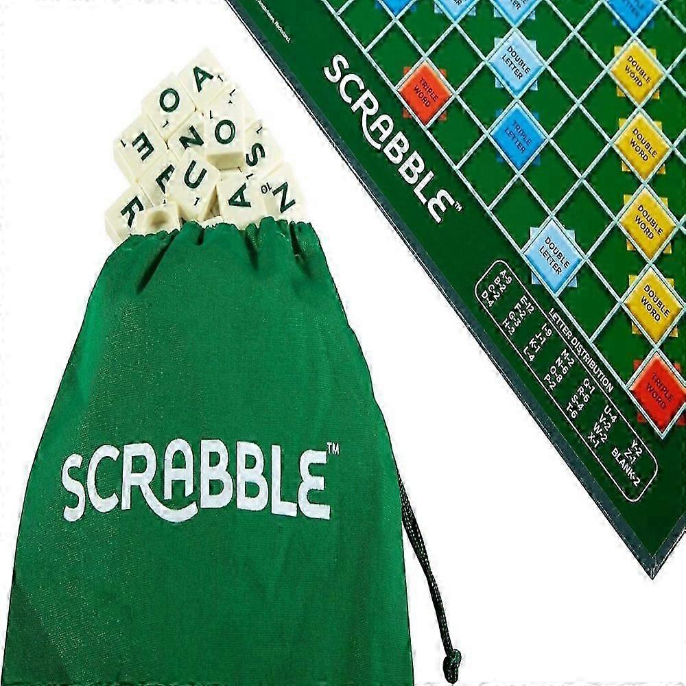 Deluxe Scrabble Experience, Locks Tiles in Place for 2 to 4 Players ...