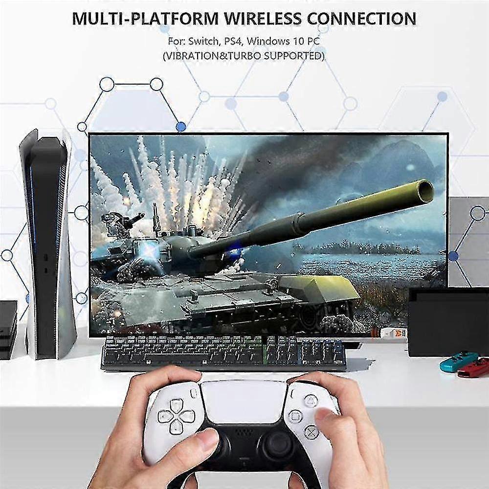 R100 Pro Usb Receiver Wireless Adapter Gamepad Converter For Ps4 Ps5 ...