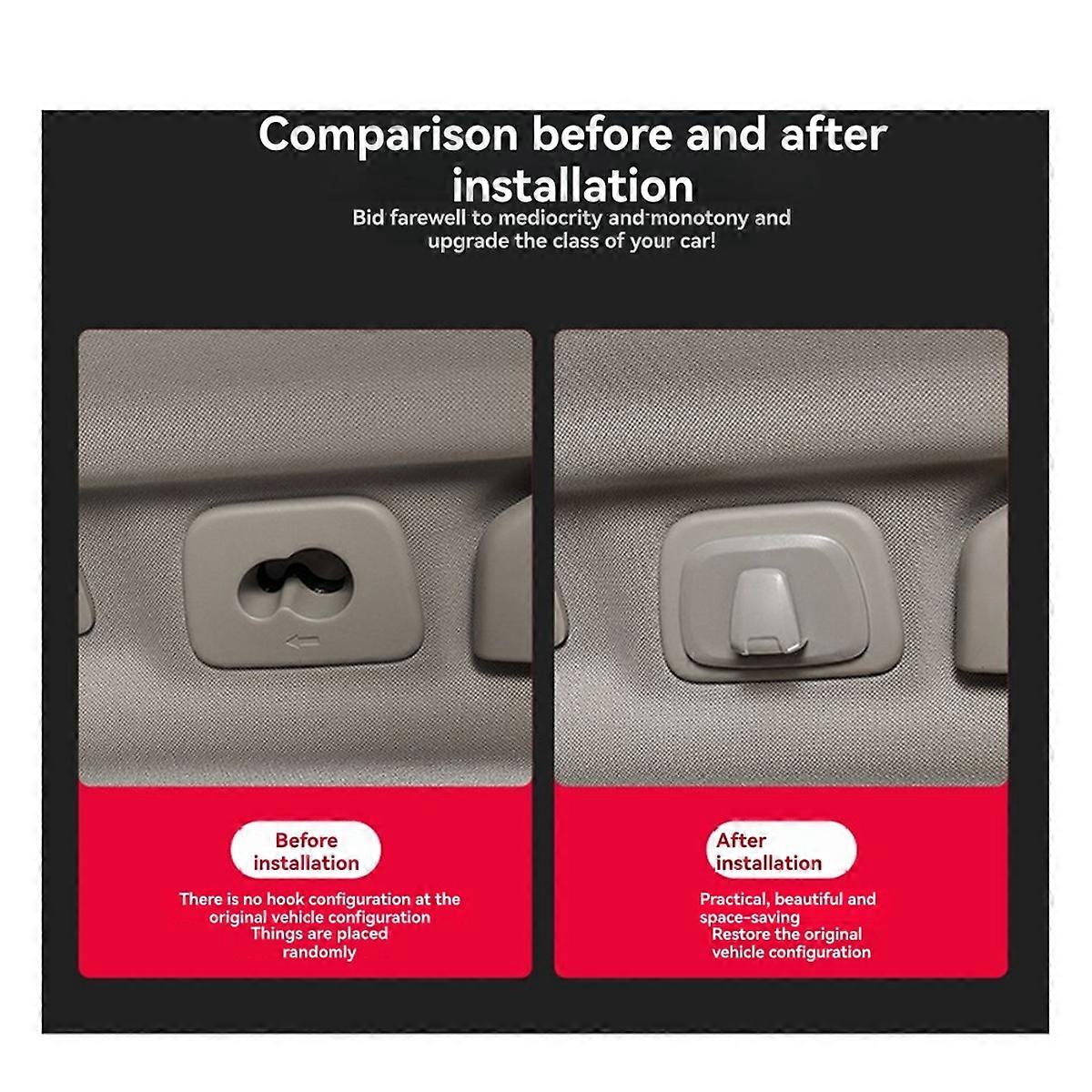 For XC40 XC60 18-20 for XC90 S90 V90 16-20 Car Hanger Hooks Rear Row ...