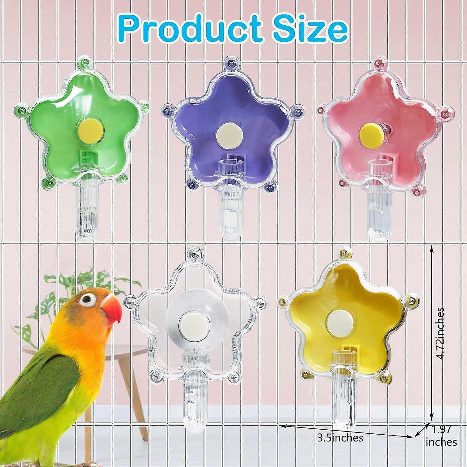 Bird Foraging Toys, Cockatiel Foraging Wheel, Parrot Cage Spinning Toys ...