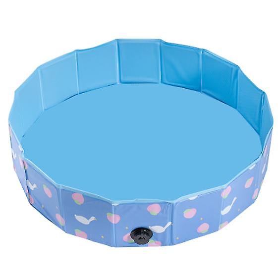 Foldable Paddling Pool, Pet Paddling Pool Portable Pvc Large Bathing ...