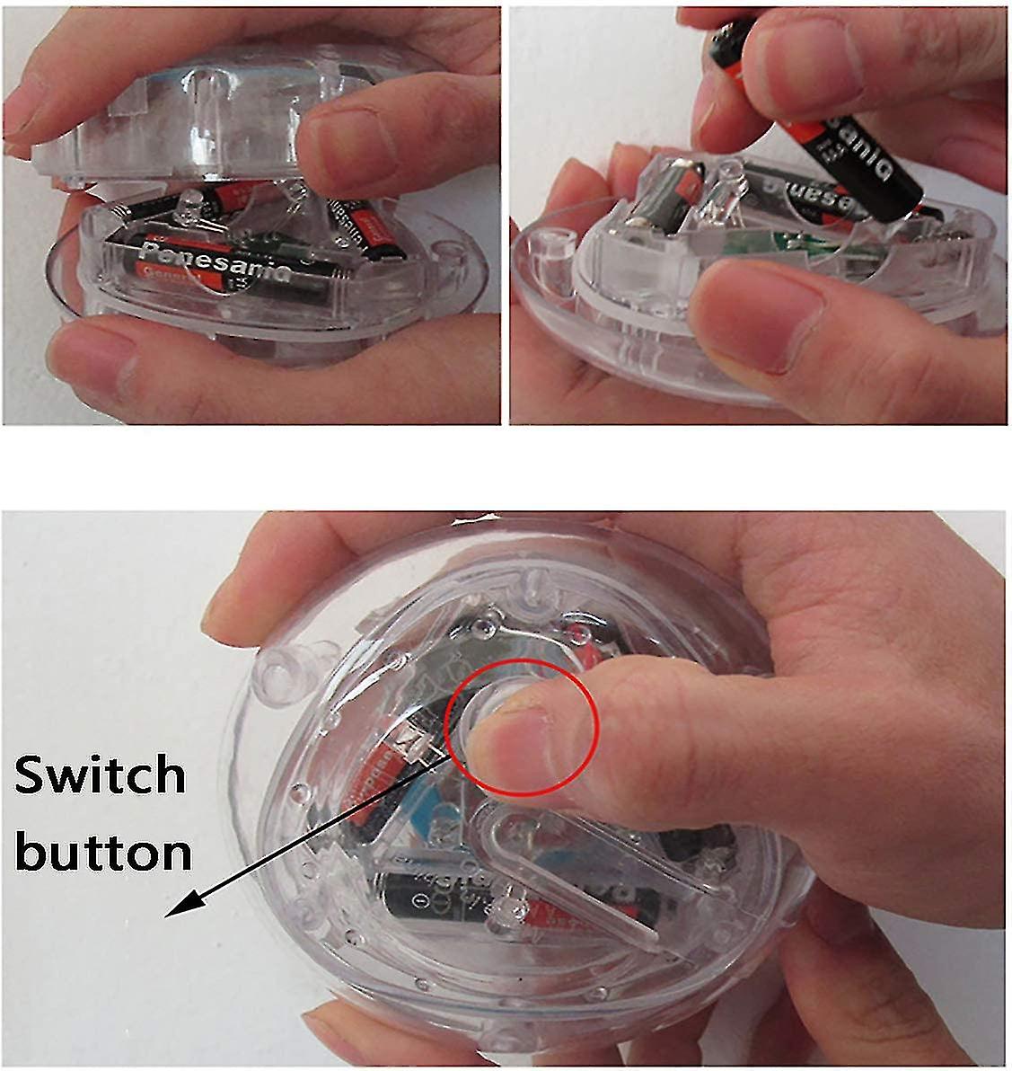 Dww-pool Lights Floating Led Light With 7 Color Flashing Bathtub Lights ...