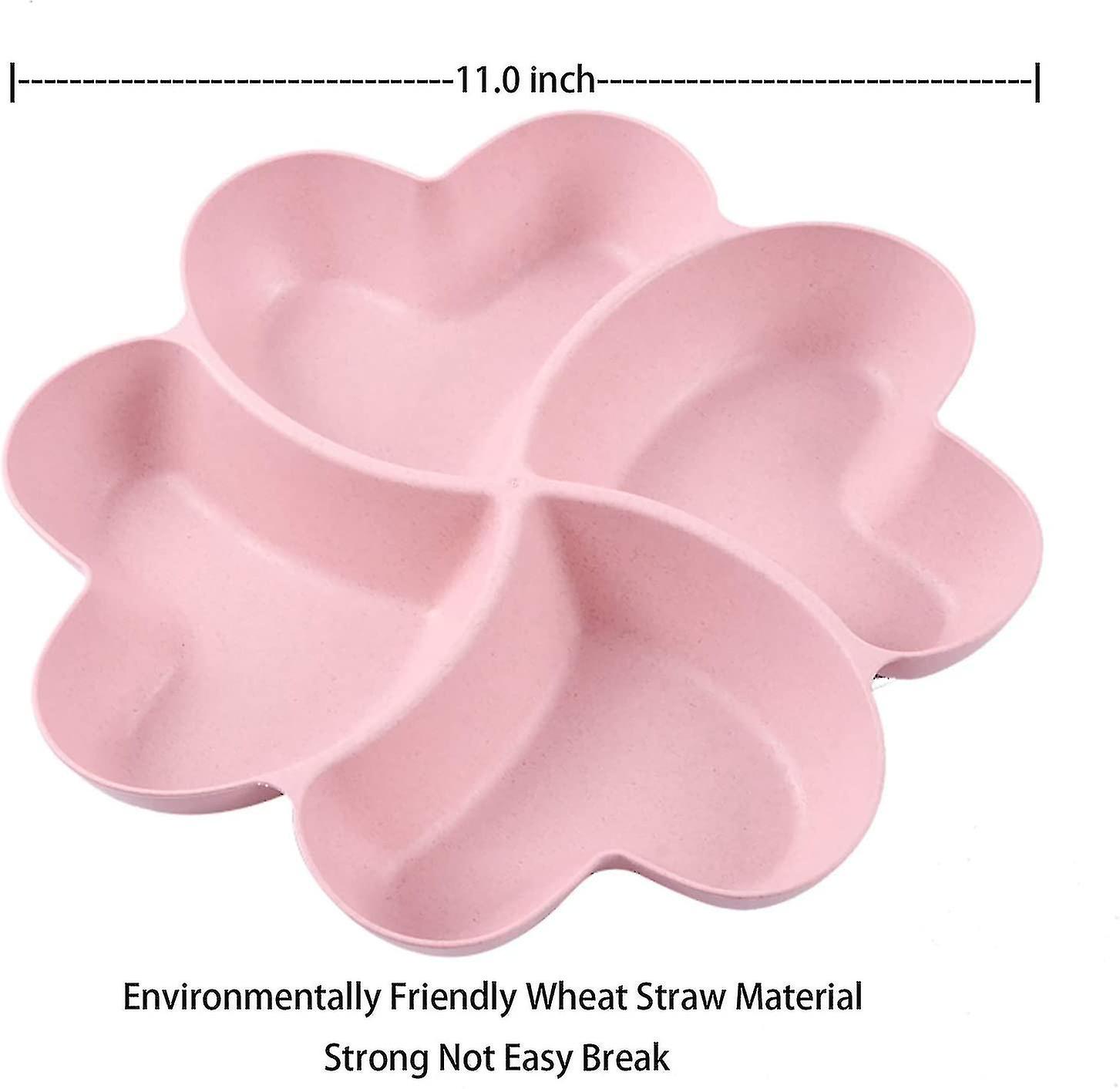 Heart-shaped Platter Bowl Set Tray And Platter Are For Potato Chips And ...