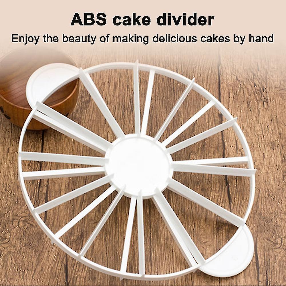 Cake Divider Plastic Double-sided Round Cake Setter With 2 Handles ...
