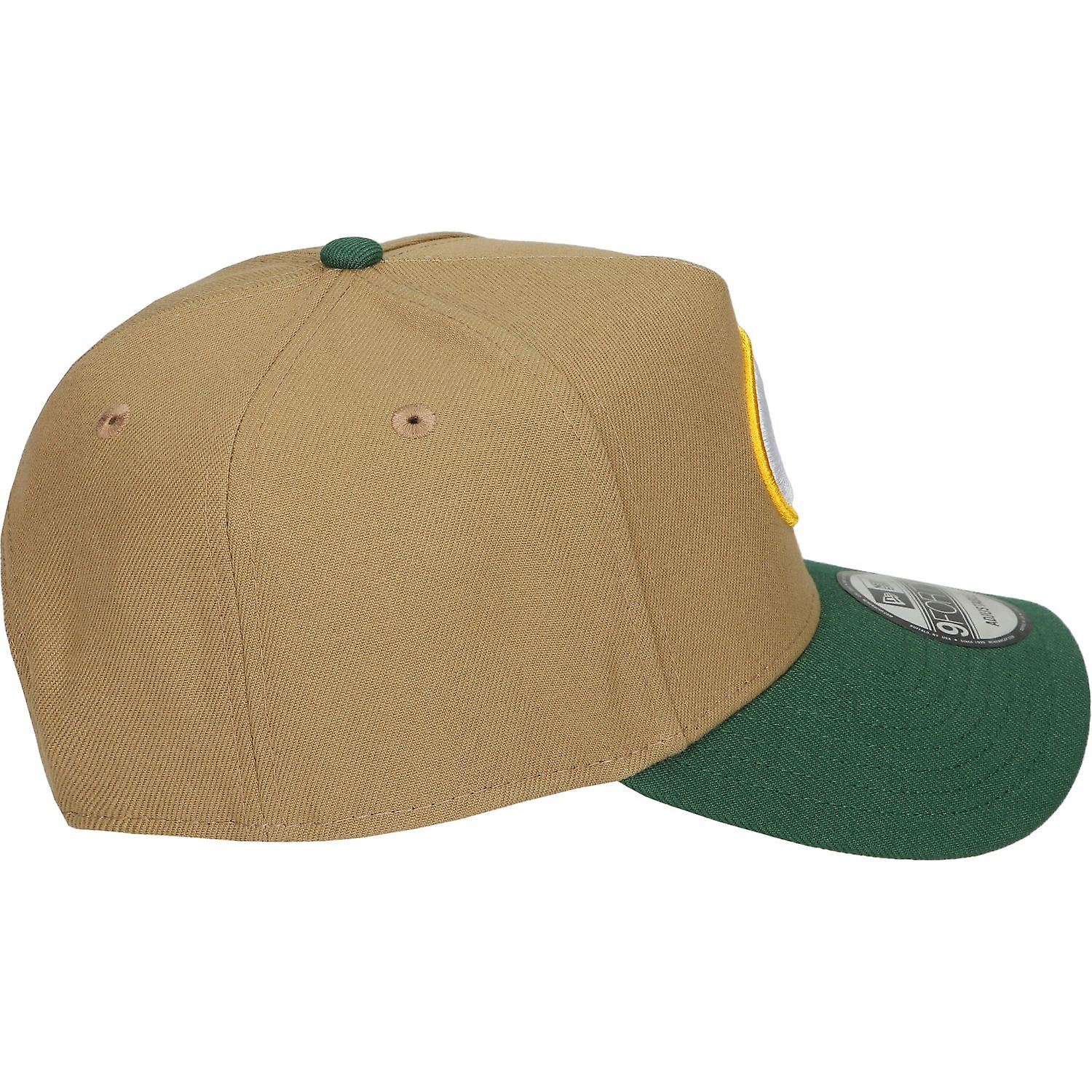 New Era 9Forty A-Frame Cap - Green Bay Packers khaki | Fruugo UK