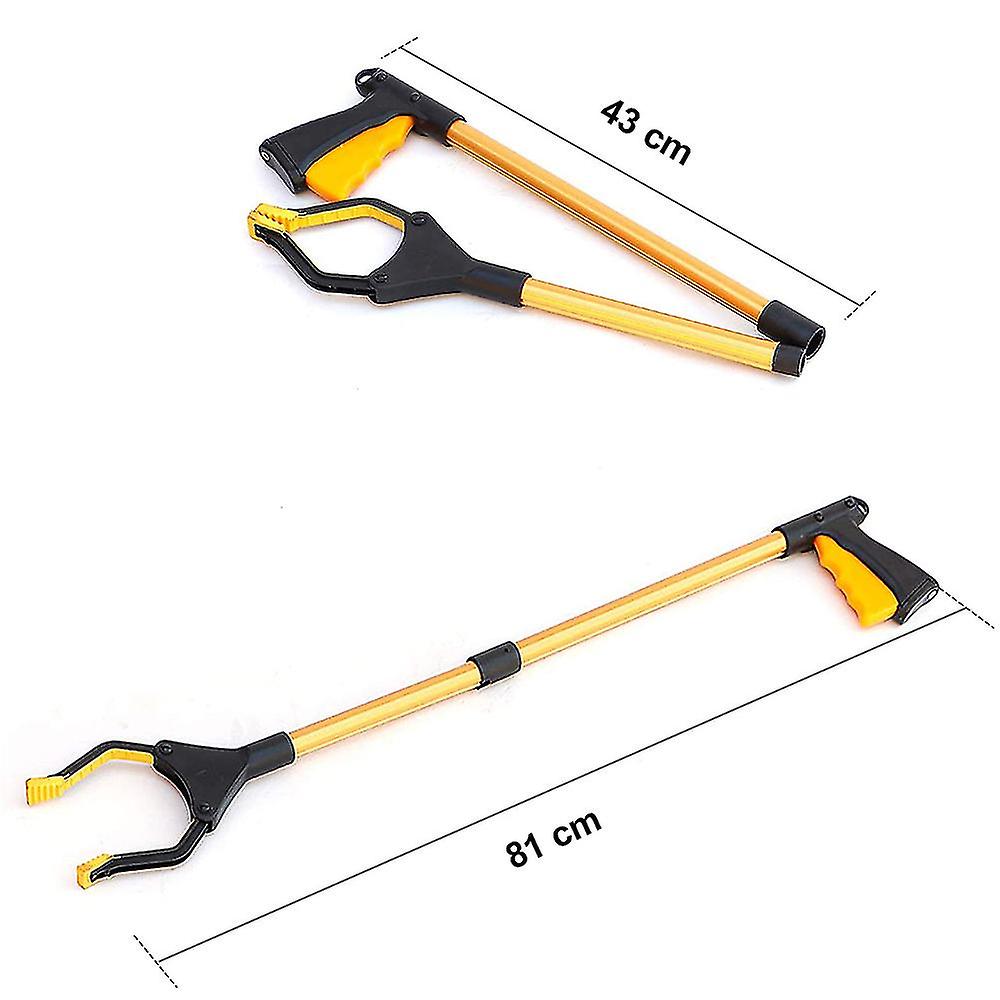 Extra Long Reacher Grabber - Foldable Gripper And Reaching Tool | Fruugo UK