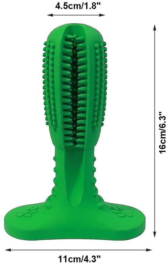 Dog Dental Care Toothbrush, Dogs Teeth Cleaning Bite Resistant Chew Toy ...