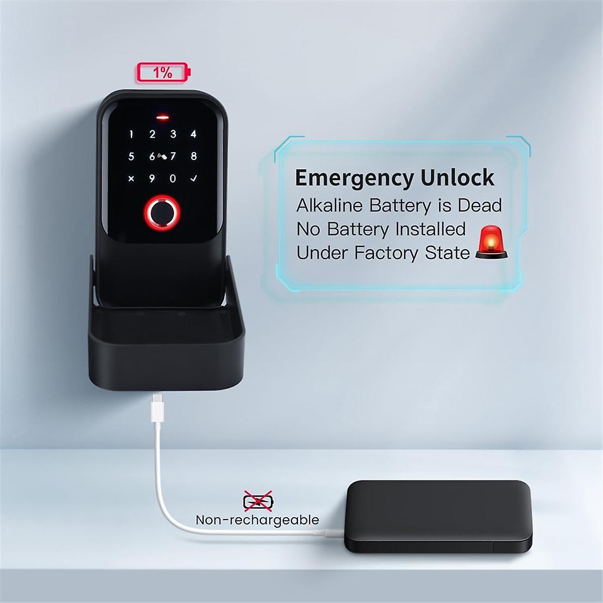 Smart Key Lock Box, Fingerprint, Control, Key, Password, Access Card ...