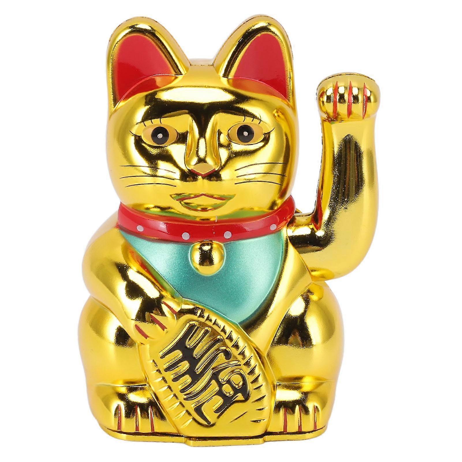 Battery Powered Fortune Cat Good Luck Welcoming Cat Wealth Cat Waving ...