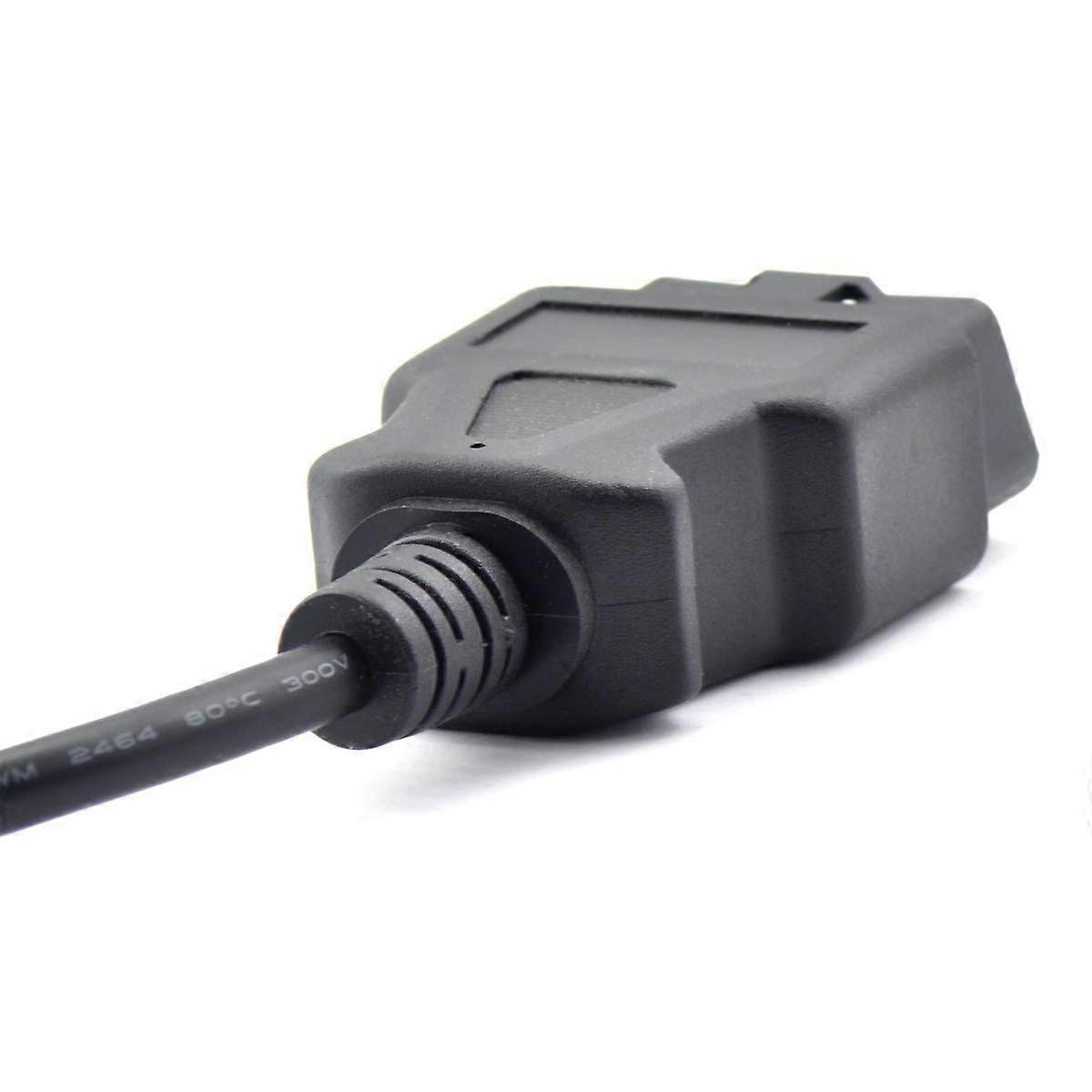 Obd Obdii J1962 Male Connector To Open Plug Wire Obd Diagnostic ...