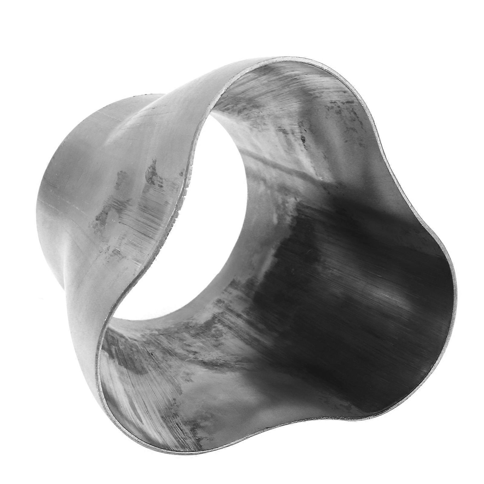 3 into 1 Exhaust Header Collector 1.75in Inlet 2.38in Outlet Universal ...